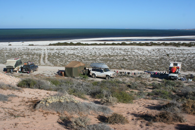 1 Our camp at Goulet Bluff | Seeingoz